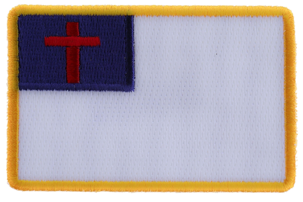 Christian Flag Small Patch | Christian Patches -TheCheapPlace