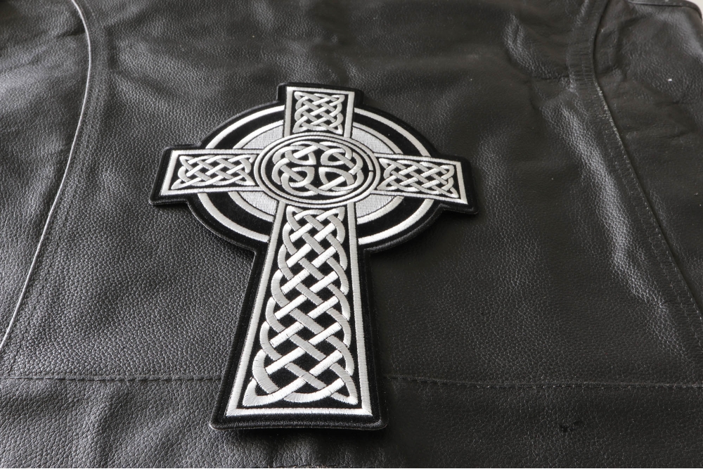 Celtic Cross Large Back Patch | Christian Patches -TheCheapPlace