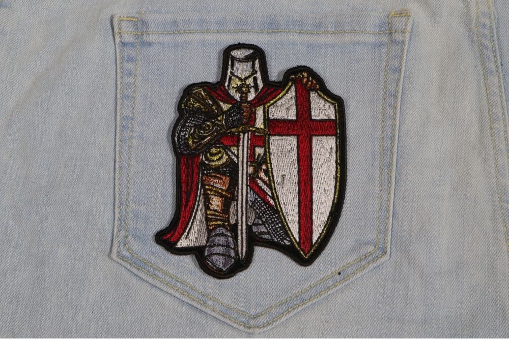 Crusader Knight Patch Small | Christian Patches -TheCheapPlace