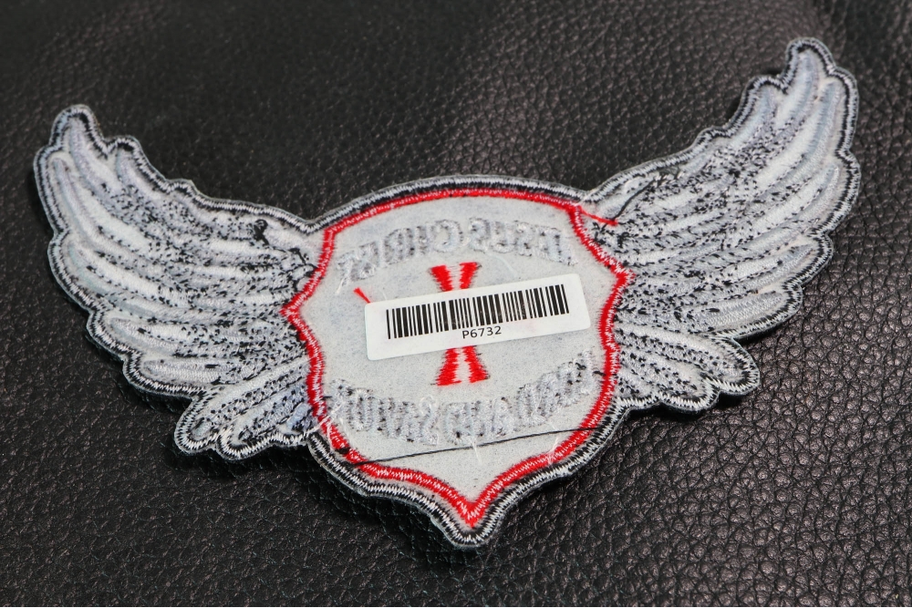 Jesus Christ Lord and Savior Wings Christian Iron on Patch - TheCheapPlace