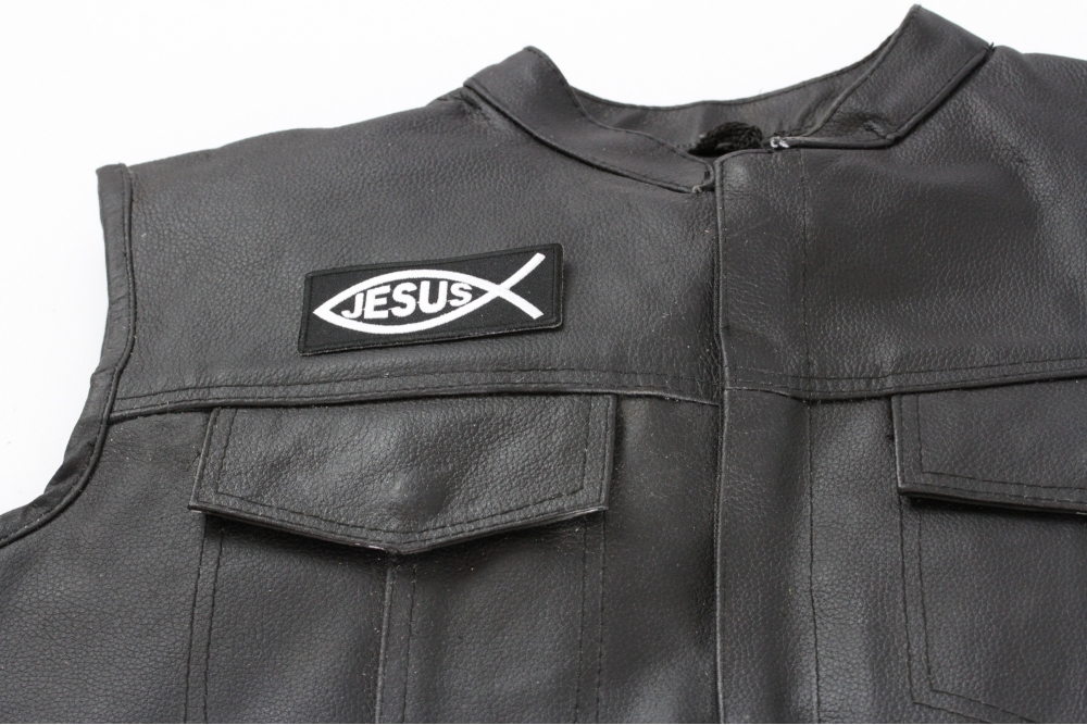 Jesus Fish Patch | Christian Patches -TheCheapPlace