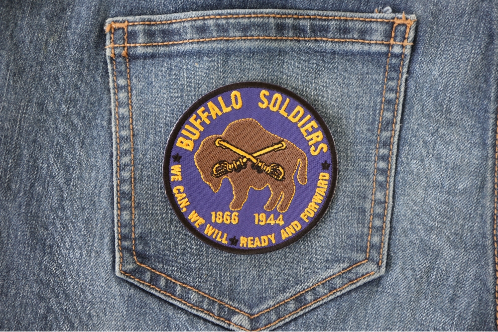 Buffalo Soldiers Patch We Can We Will Read and Forward | Army Patches ...