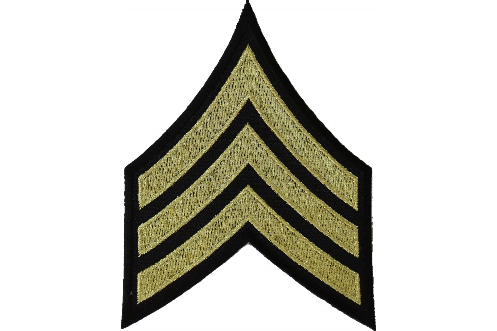 Sergeant Iron on Patch - TheCheapPlace