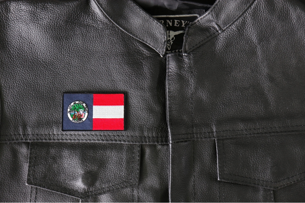 Historical Florida Flag Iron on Patch - TheCheapPlace