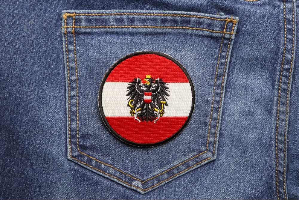 Austrian Flag Patch