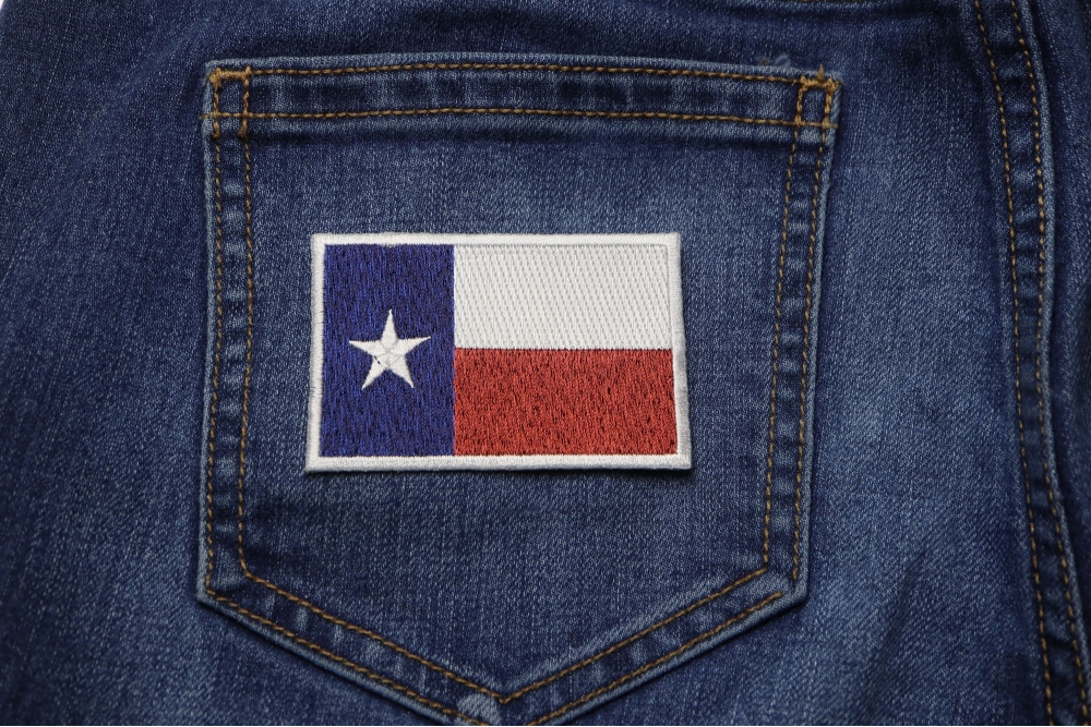 Subdued Texas Flag Patch | Texas Pride Patches -TheCheapPlace