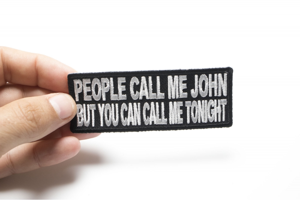 People Call Me John Corny Patch