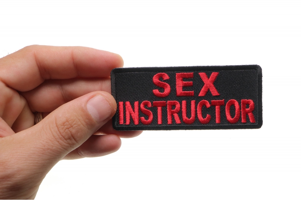 Sex Instructor Patch | Ranks Titles Nicknames -TheCheapPlace