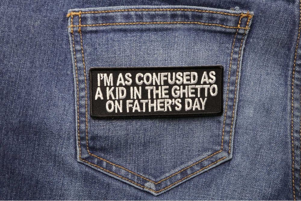 Confused As A Kid In Ghetto Patch | Funny Patches -TheCheapPlace