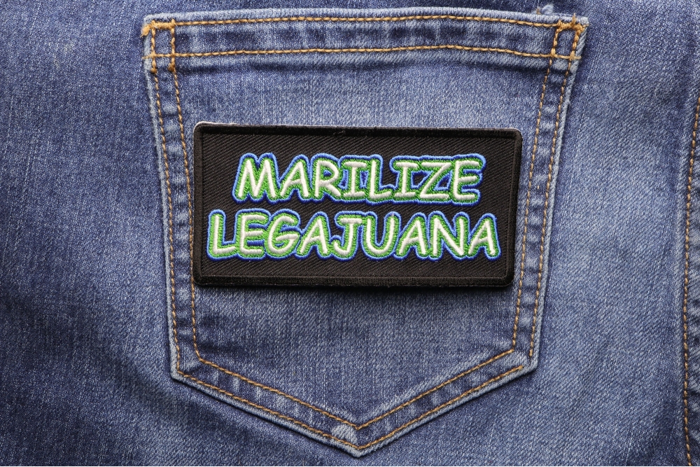Marilize Legajuana Funny Pot Smokers Patch | Pot Patches -TheCheapPlace