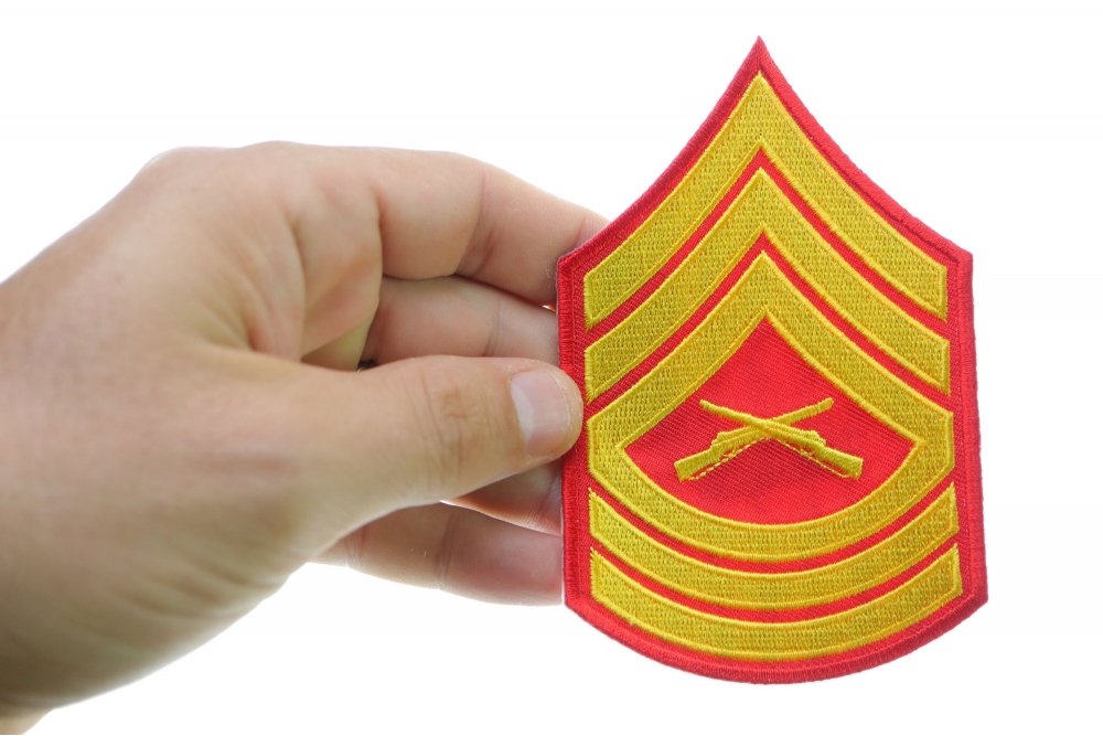 Master Sergeant Marine Patch
