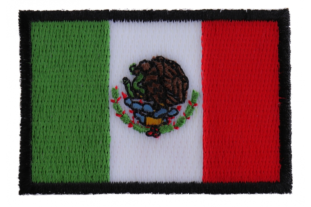 Mexico Flag 2.5 Inch Patch | International Flags -TheCheapPlace
