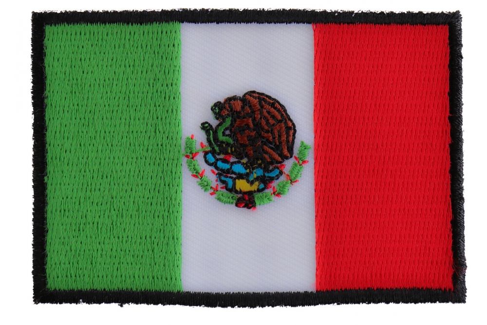 Mexico Flag Patch | International Flags -TheCheapPlace