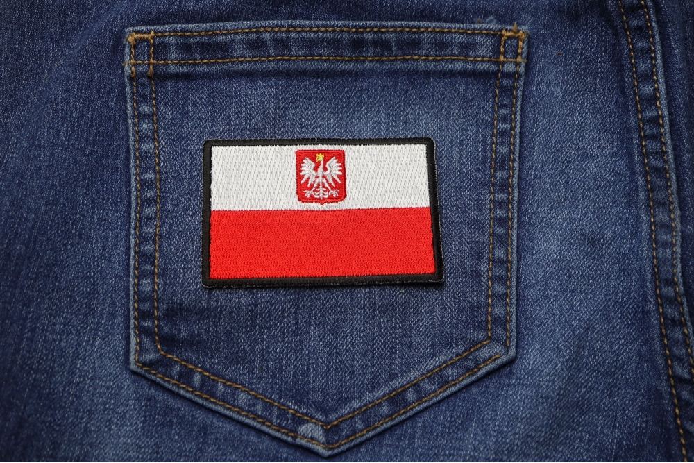 Poland Flag Patch | International Flags -TheCheapPlace