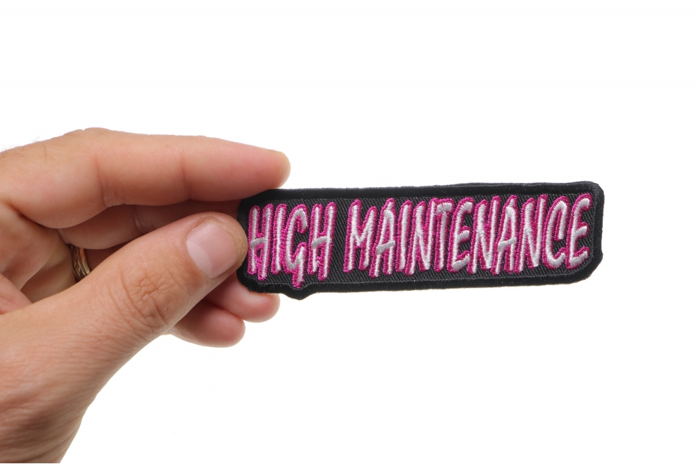 High Maintenance Patch | Ladies Patches -TheCheapPlace