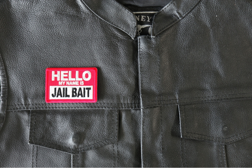Hello My Name is Jail Bait Patch - TheCheapPlace