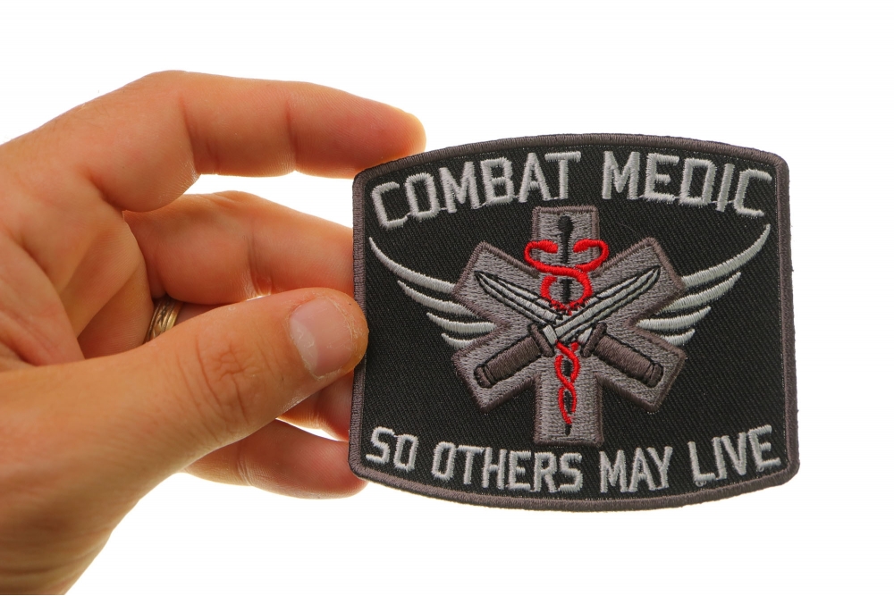 Combat Medic Patch So Others May Live | Military Patches -TheCheapPlace