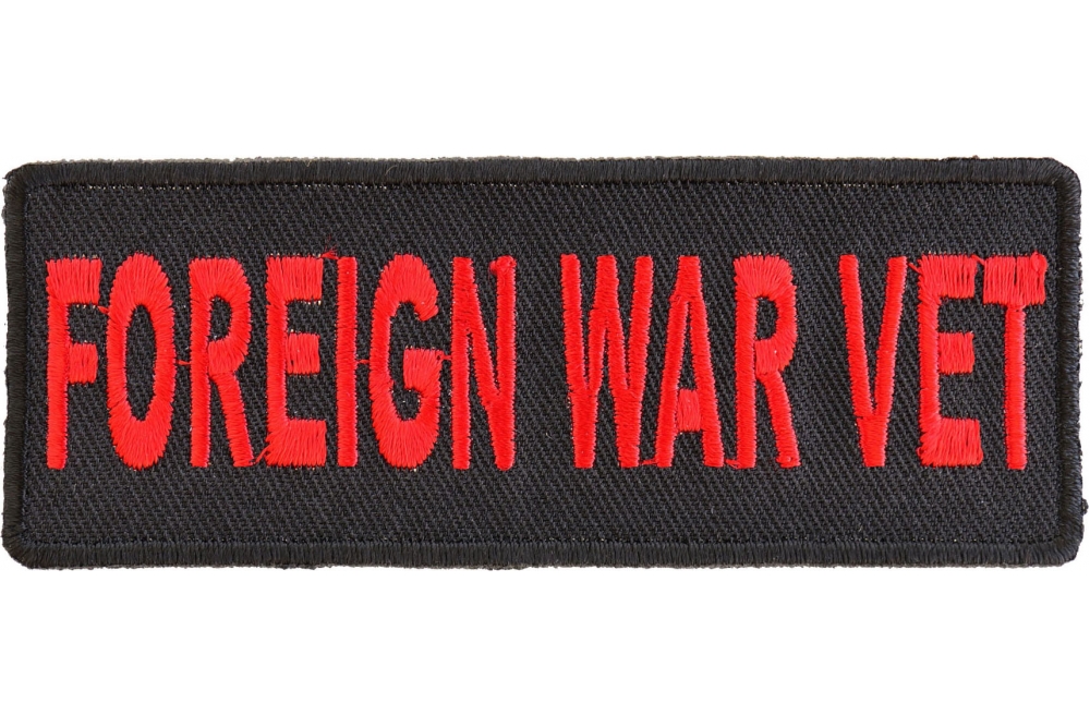 Embroidered Patch Iron on or Sew on Patch 4x1.5 inch Embroidered Patch ...