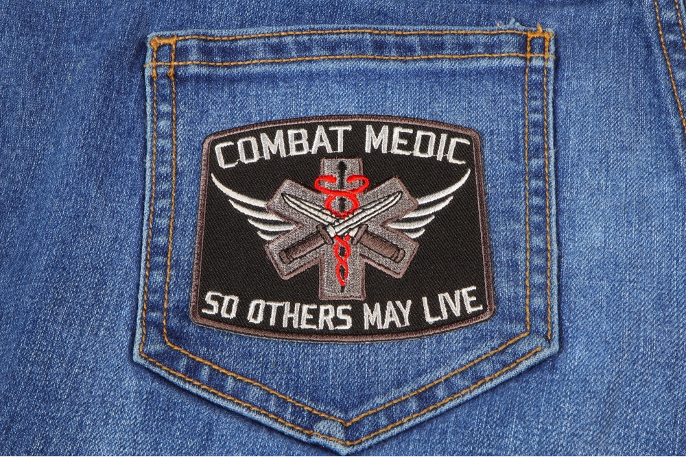 Combat Medic Patch So Others May Live | Military Patches -TheCheapPlace