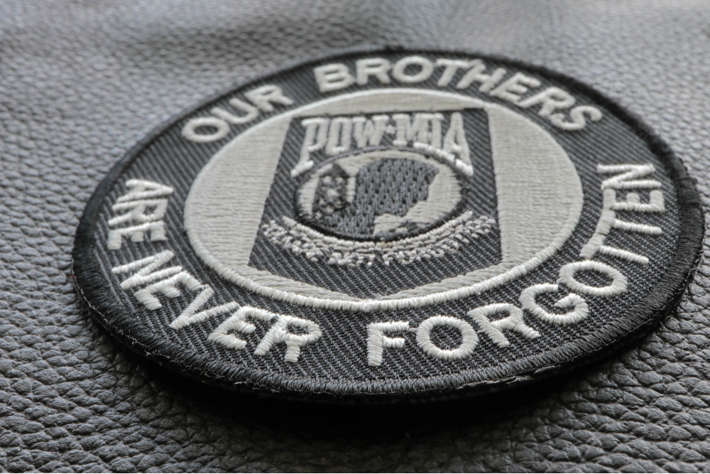 Our Brothers Are Never Forgotten Patch Small | POW MIA Patches ...