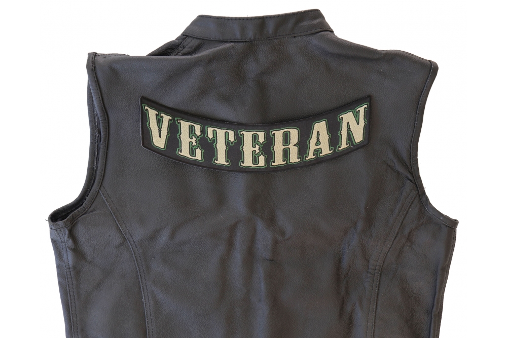 Veteran Lower Rocker Patch | Large Military Rockers -TheCheapPlace