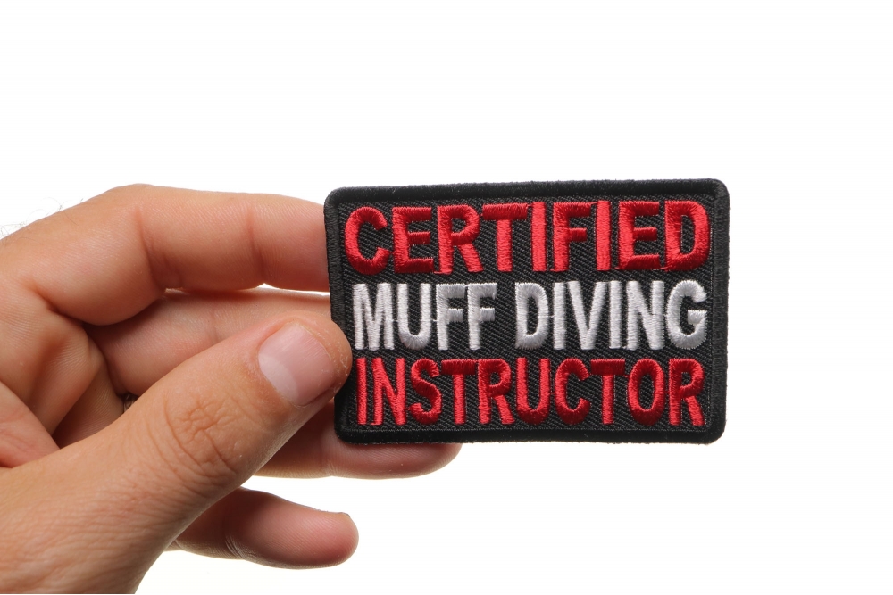 Certified Muff Diving Instructor Patch
