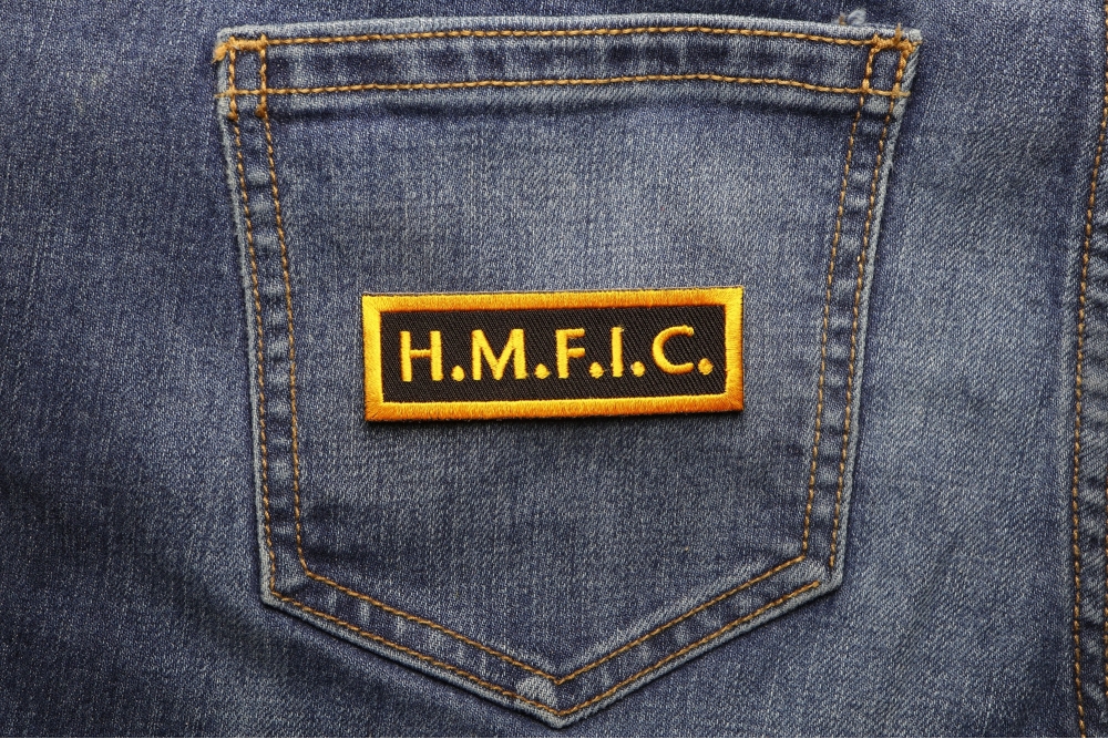 HMFIC Head Mother F'er In Charge Patch | Naughty Patches -TheCheapPlace