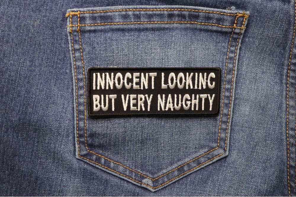 Innocent Looking But Very Naughty Patch | Naughty Patches -TheCheapPlace