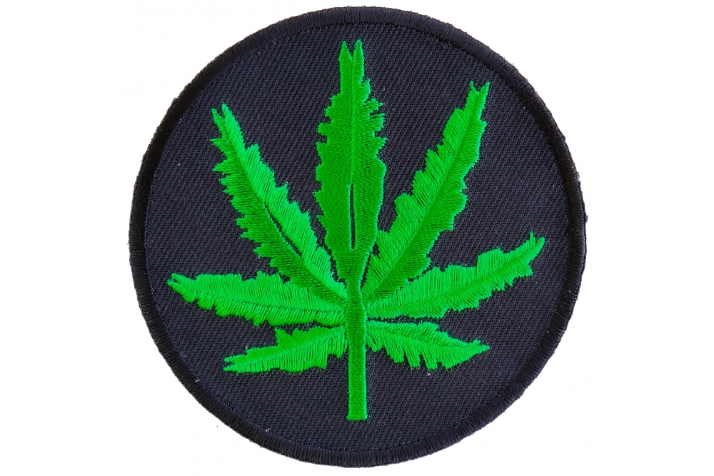 Marijuana Leaf Patch | Pot Patches -TheCheapPlace