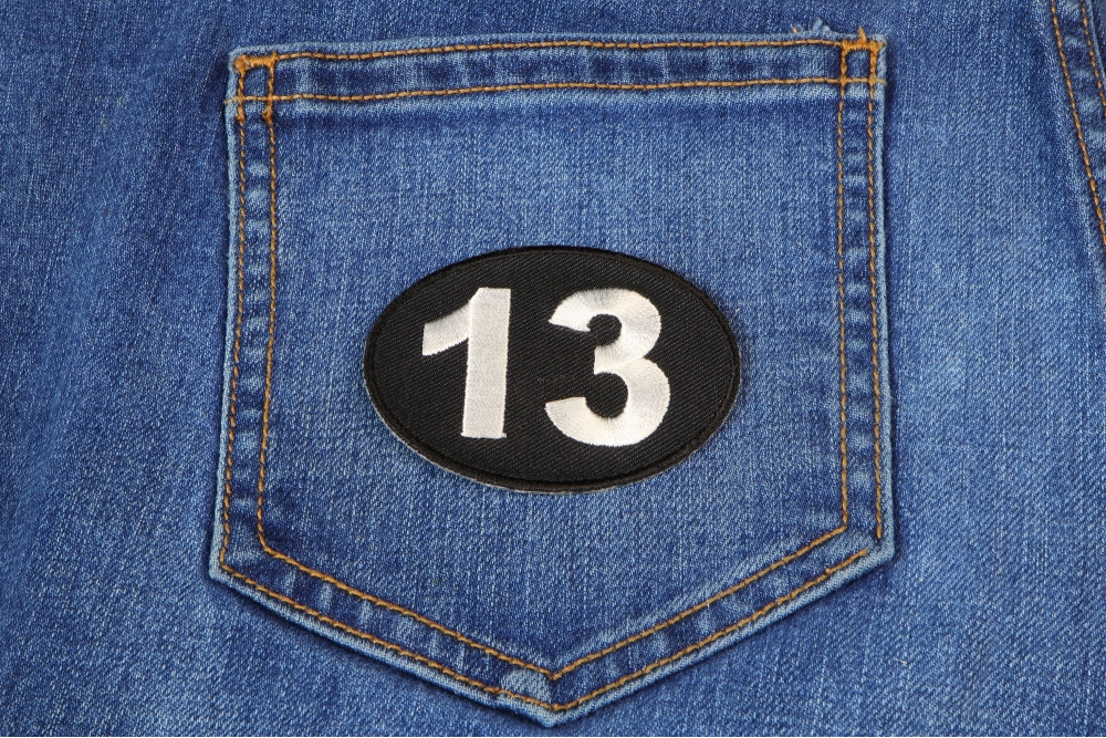 Lucky 13 Patch | Novelty Patches -TheCheapPlace