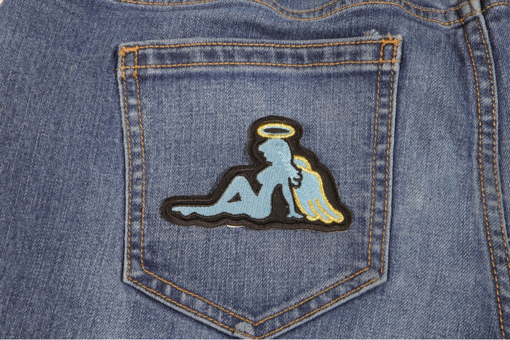 Angel Girl Patch | Angel Wing Patches -TheCheapPlace
