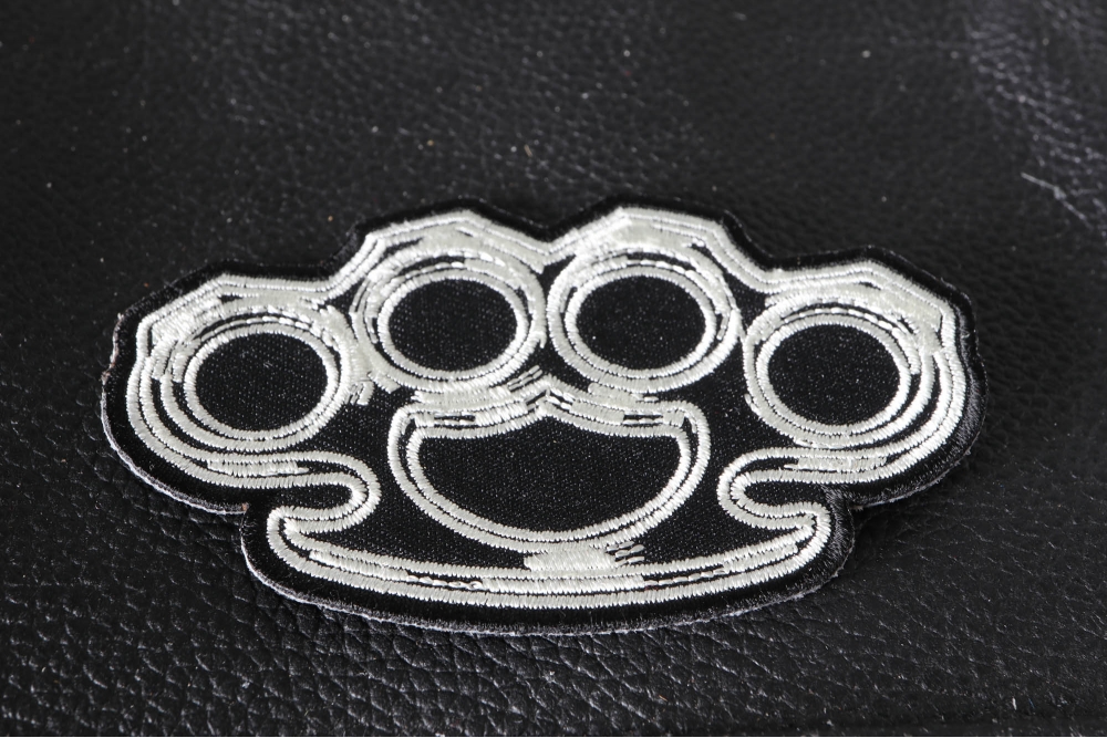 Brass Knuckles Patch | Novelty Patches -TheCheapPlace