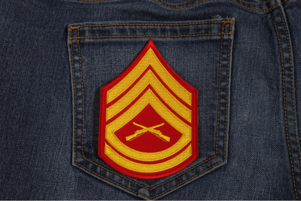 Gunnery Sergeant Marine Patch