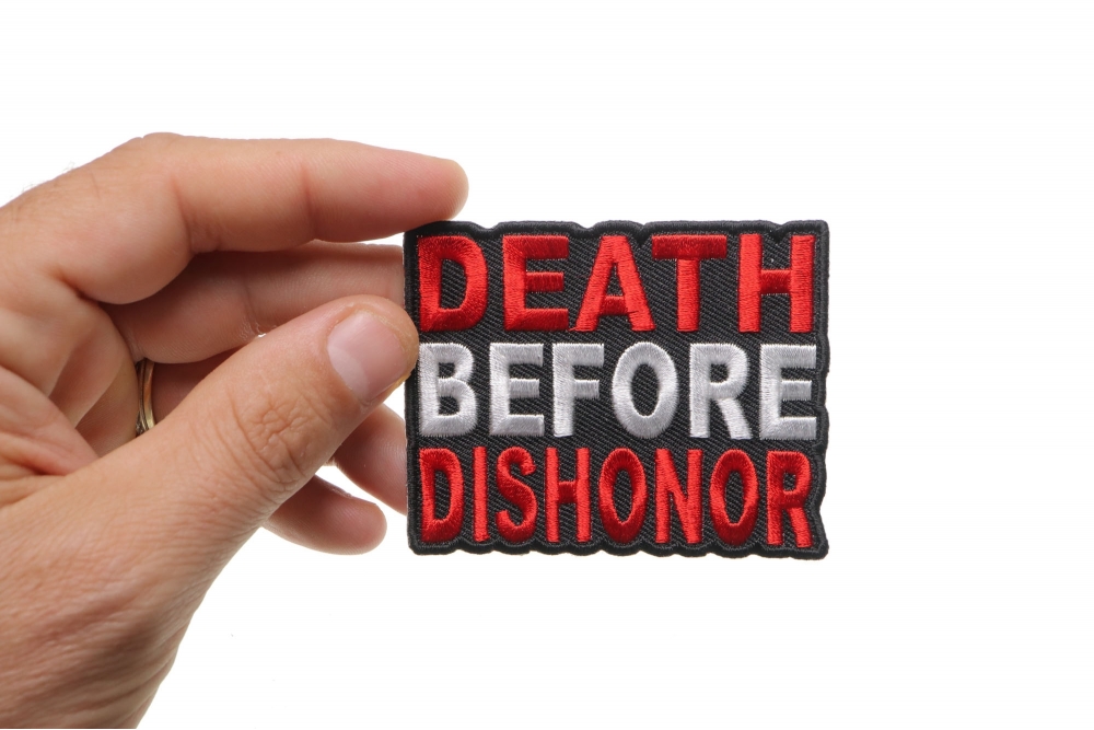 Death Before Dishonor Patch | Patriotic Patches -TheCheapPlace