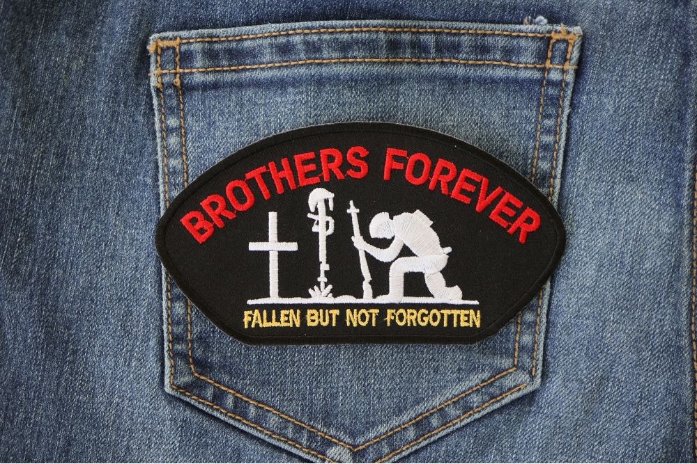 Brothers Forever Cap Patch | Patriotic Patches -TheCheapPlace