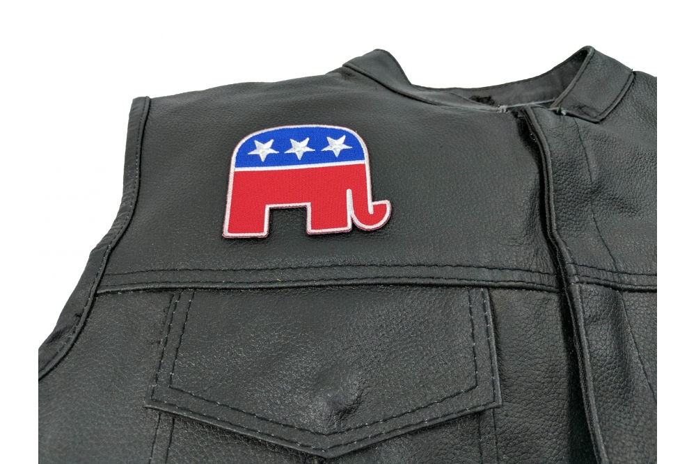 Republican Elephant Patch | Embroidered Patches