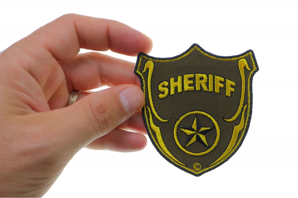 Sheriff Shield Patch | Embroidered Patches