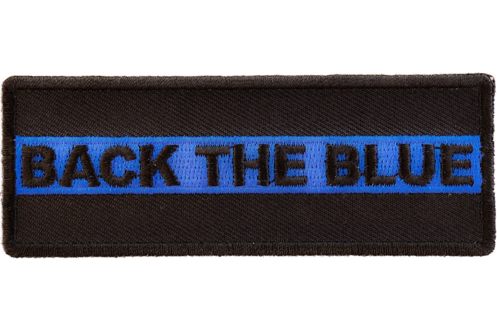 Back The Blue Police Patch | Police Patches -TheCheapPlace