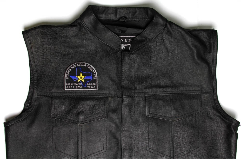 Dallas Police Department Texas Memorial Patch Heroes Are Never ...