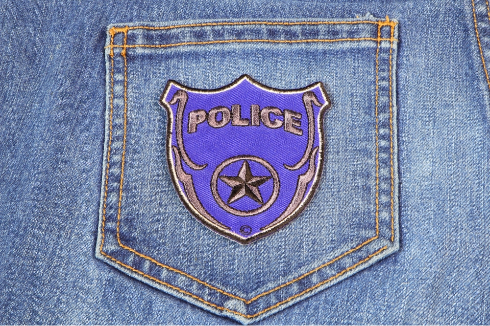 Police Shield Patch | Embroidered Patches