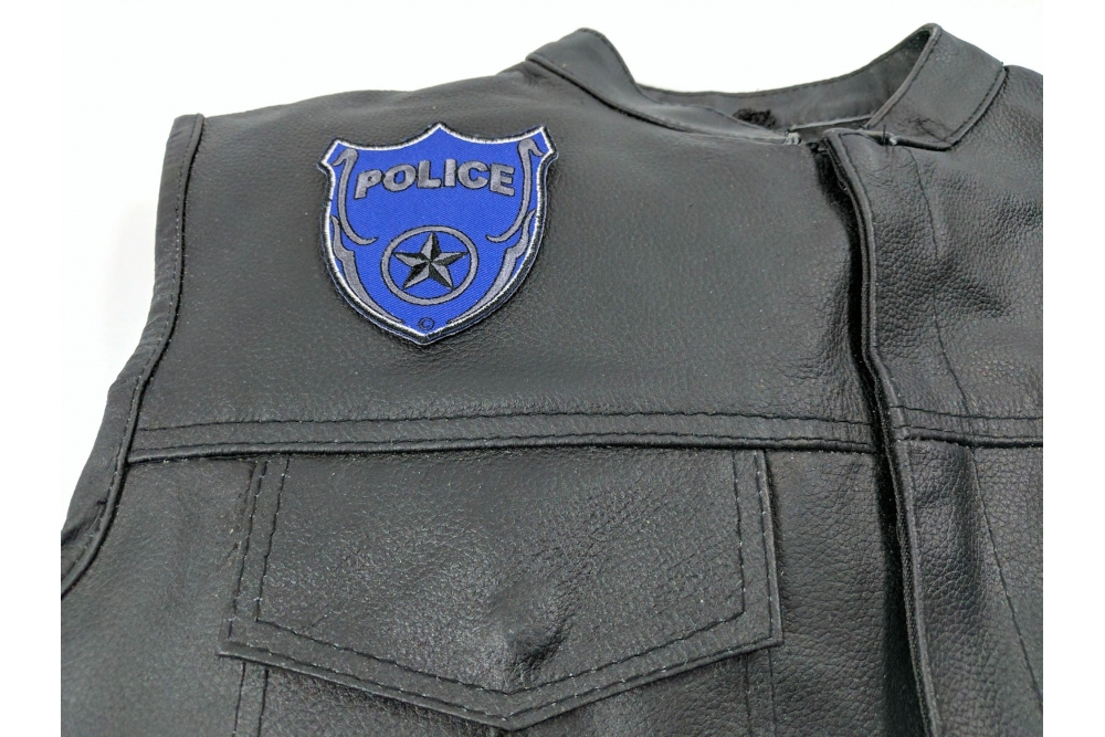 Police Shield Patch | Embroidered Patches