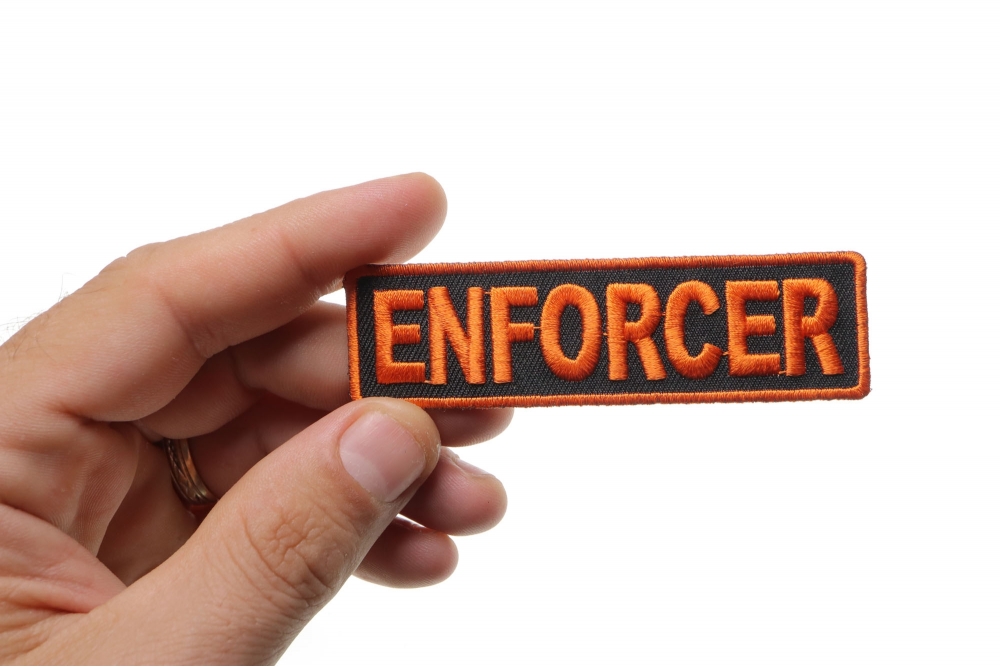 Enforcer Patch 3.5 Inch Orange