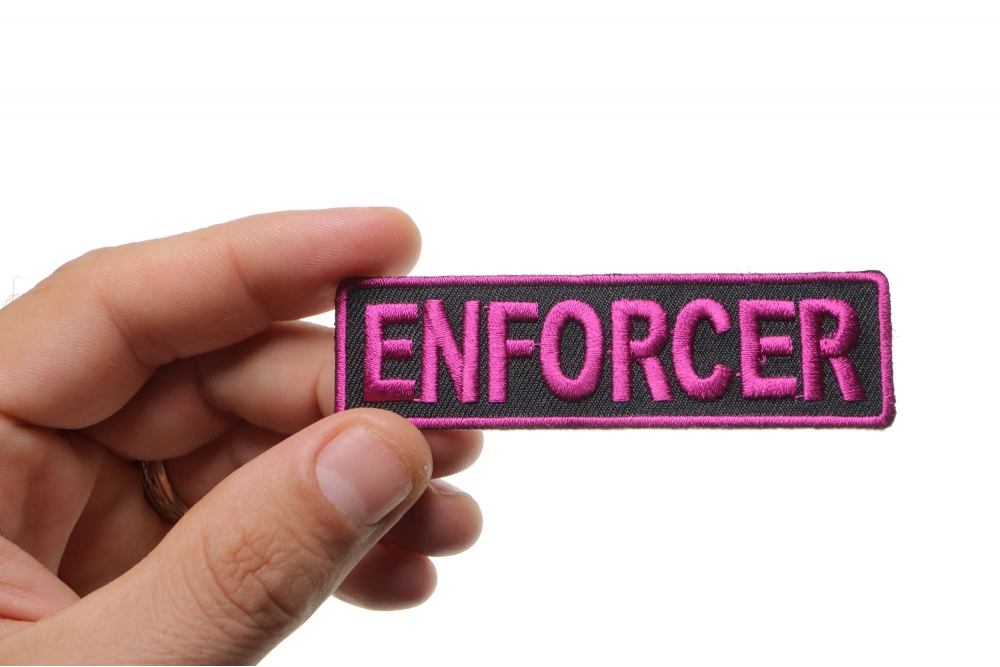 Enforcer Patch 3.5 Inch Pink