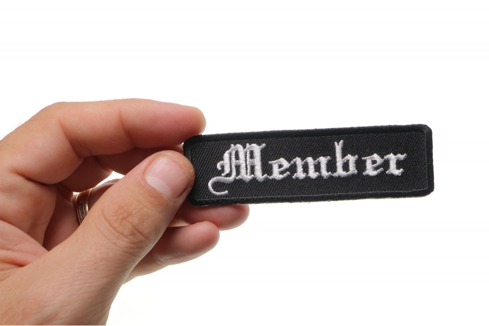 Member Patch In Old English