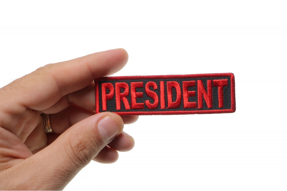 President Patch Red | Ranks Titles Nicknames -TheCheapPlace