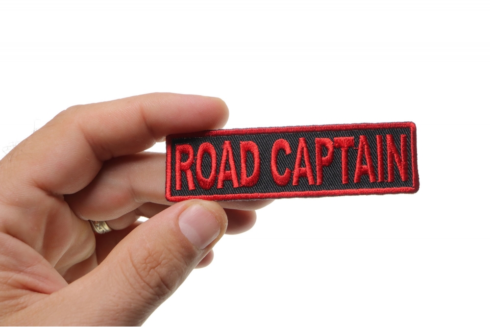 Road Captain Patch Red | Ranks Titles Nicknames -TheCheapPlace