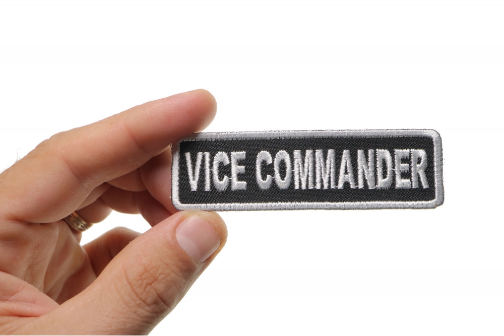 Vice Commander Patch | Embroidered Patches