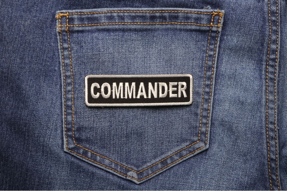 Commander Patch | Ranks Titles Nicknames -TheCheapPlace