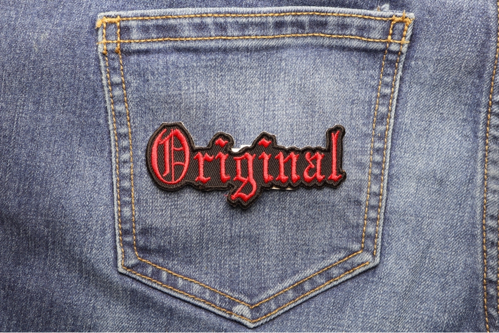 Original Patch In Red | Ranks Titles Nicknames -TheCheapPlace