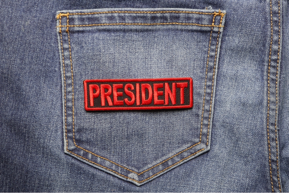 President Patch Red | Ranks Titles Nicknames -TheCheapPlace